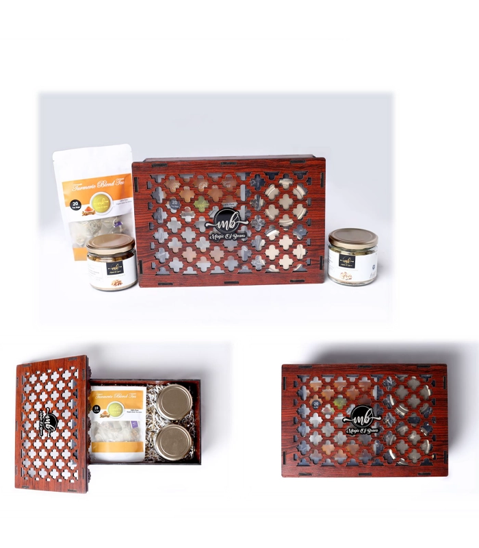 Mdf Designer Box With Window Design (Customised Box With Personal ...